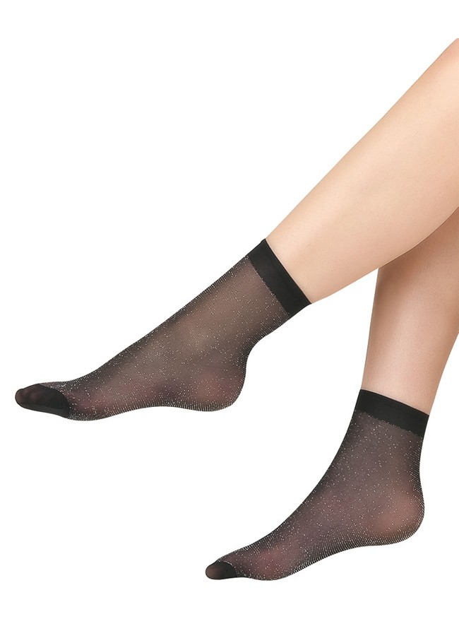 SOKET - İTALİANA - Simli Soket Çorap